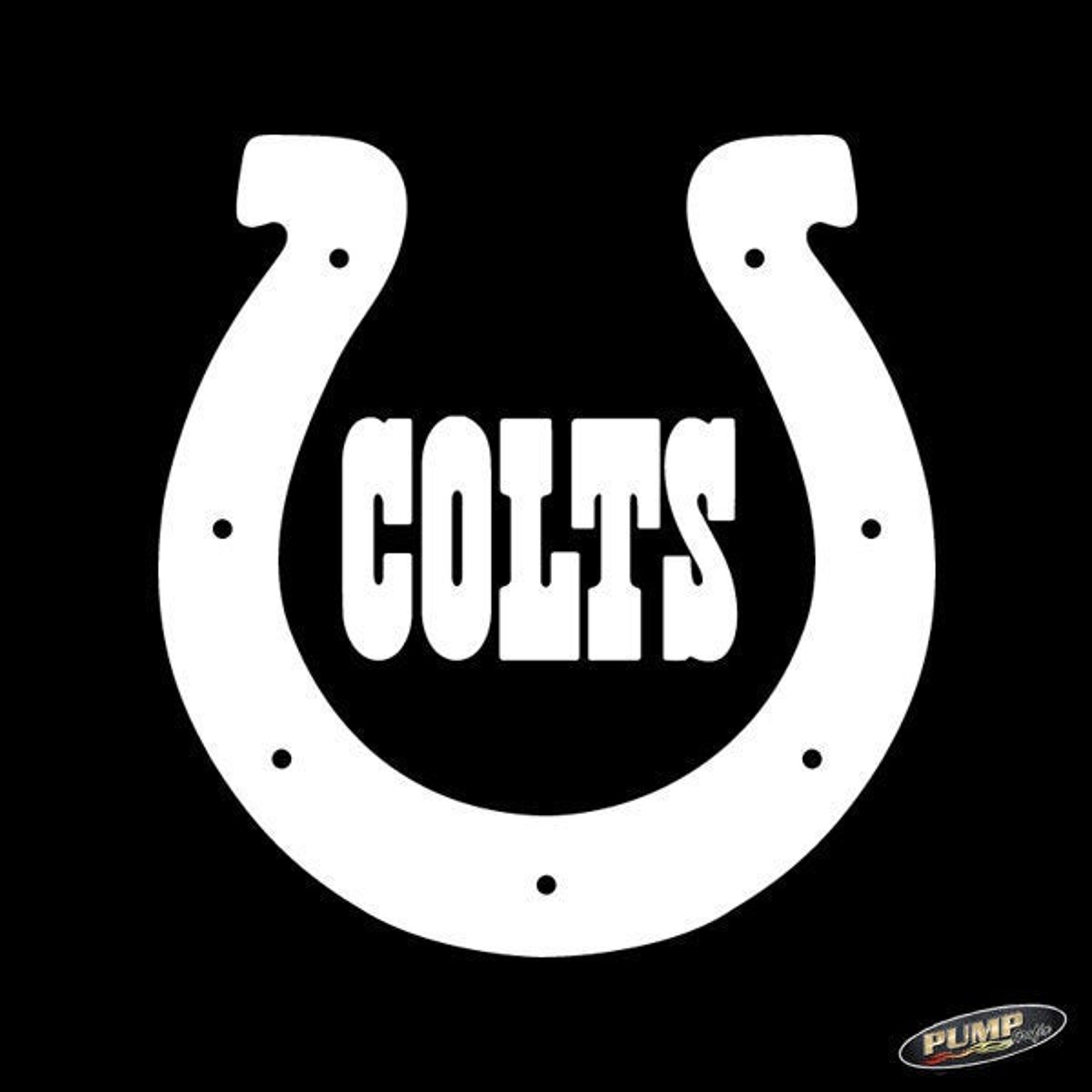 Indianapolis Colts Vinyl Auto Decals 3Pack kostenloser | Etsy