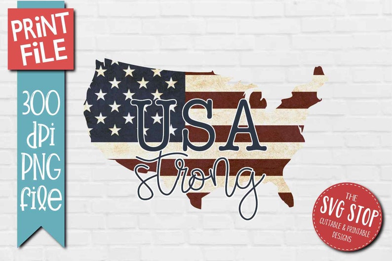 July 4th Sublimation Bundle America Strong PNG USA All in - Etsy