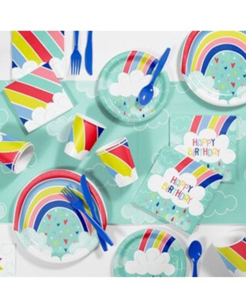 Rainbow Centerpiece, Rainbow Party Decorations, Sunshine Rainbow Baby ...