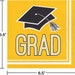 Graduation Yellow Party Supplies Kit, Class of 2025 Congrats Grad ...
