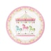Pink Carousel 9-inch Dinner Plates, Horse Carousel Party Supplies Table ...