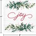 Christmas Party Dinnerware Set, Farmhouse Wreath Script Tableware ...