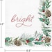Christmas Party Dinnerware Set, Farmhouse Wreath Script Tableware ...