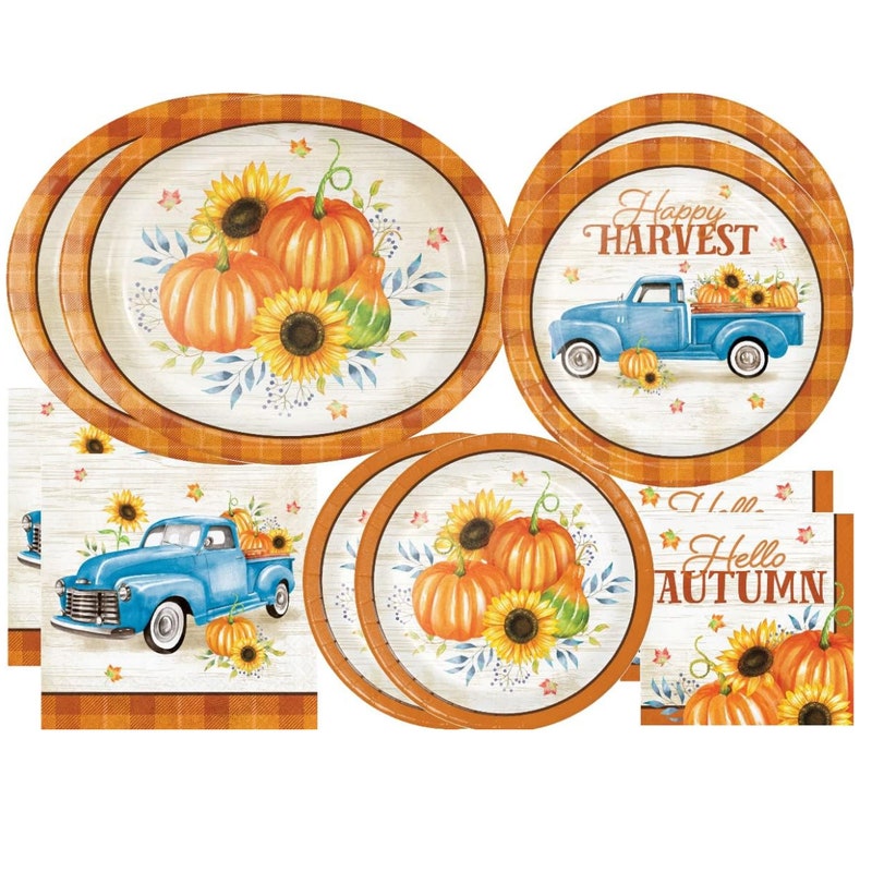 Fall Plates - Etsy