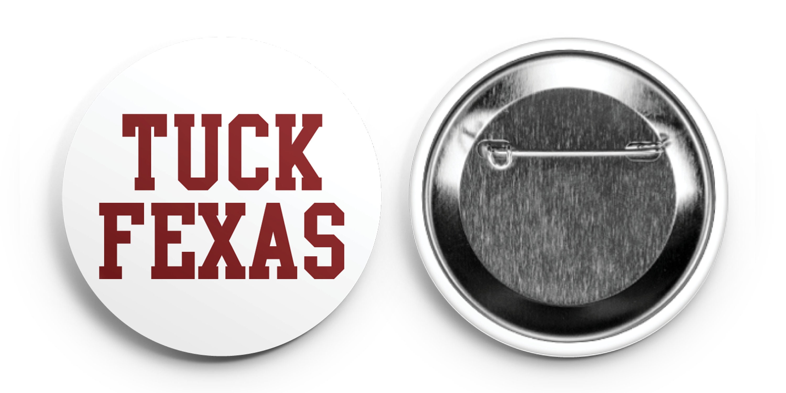 Tuck Fexas White Button - Etsy