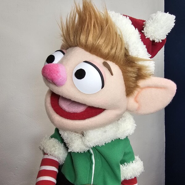 Christmas Puppet - Etsy