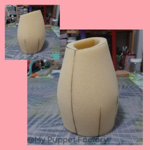 2 Puppet Body FOAM Patterns / Two Variations of Puppet Bodies / FOAM ...
