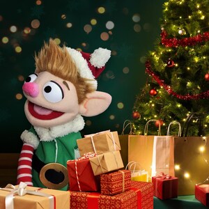 Christmas Elf Puppet Half-body Hand-rod Puppet - Etsy