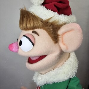 Christmas Elf Puppet Half-body Hand-rod Puppet - Etsy
