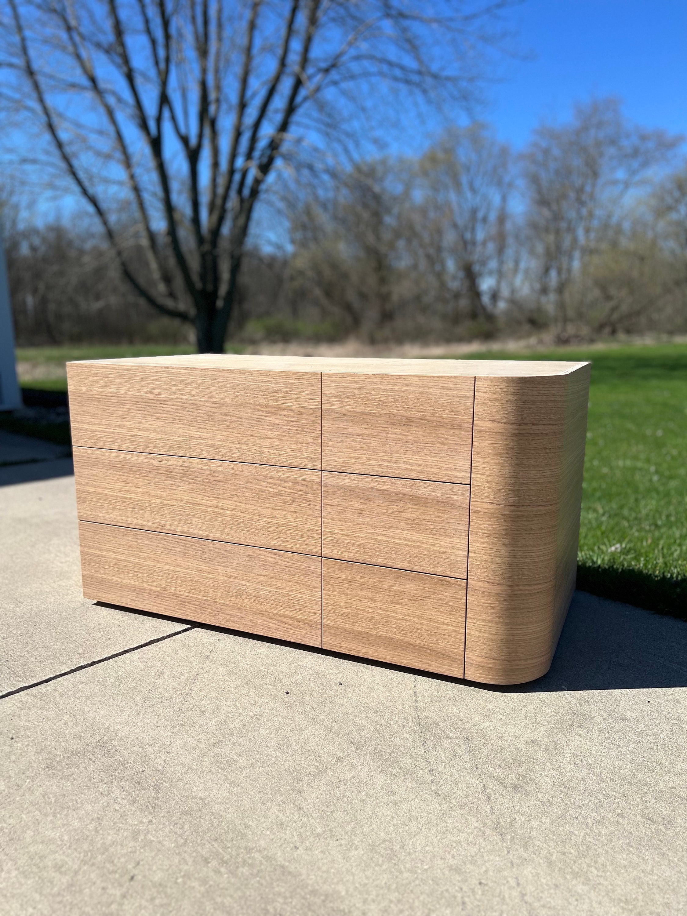 Single Curve Floating Vanity - Etsy