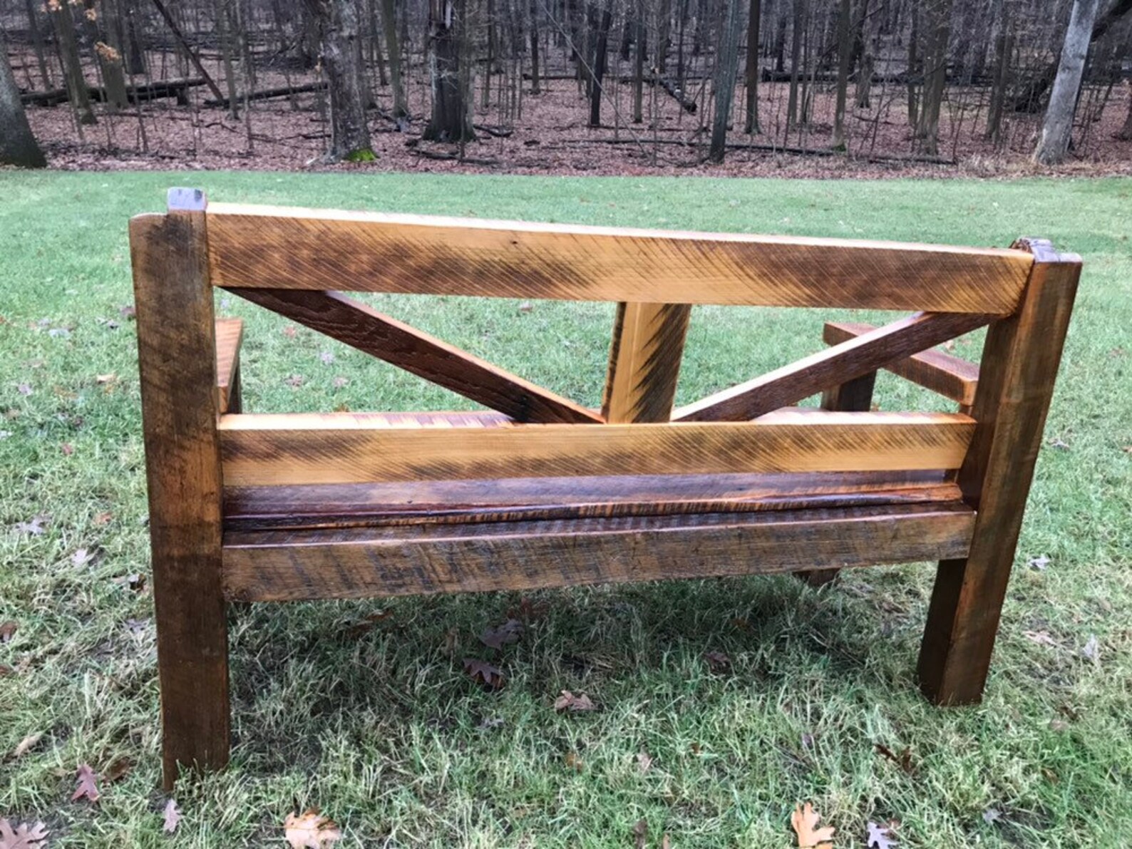 Bench Reclaimed Barnwood - Etsy