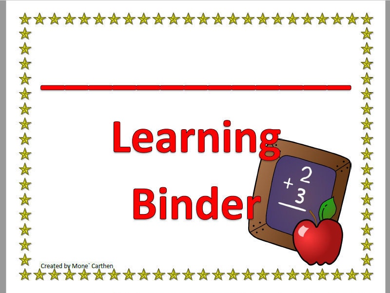 Toddler Learning Binder (level 1) - Etsy