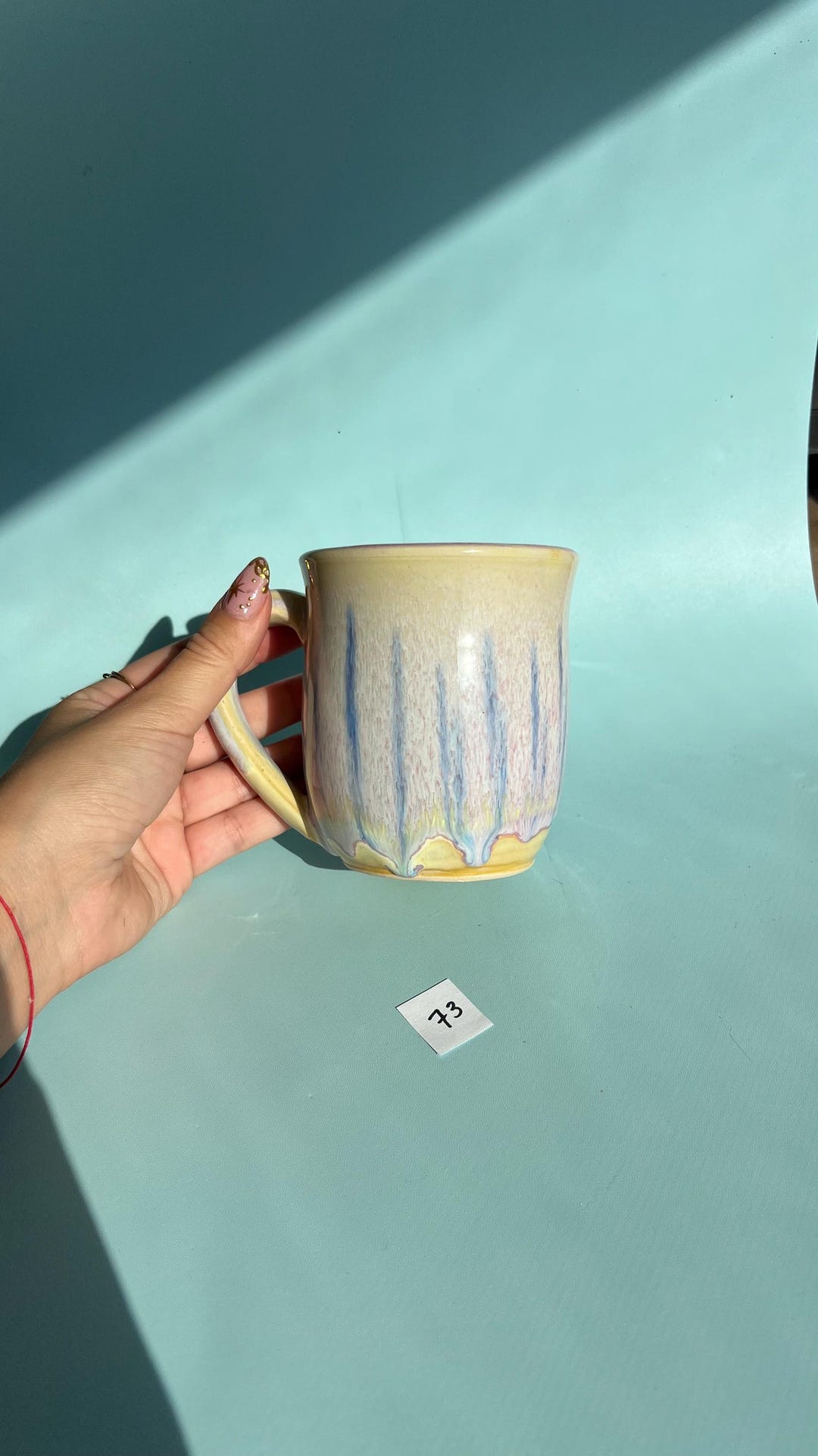 Handmade Flower Garden Drippy Mug 14oz Mug Gift, Coffee Lovers Gift ...