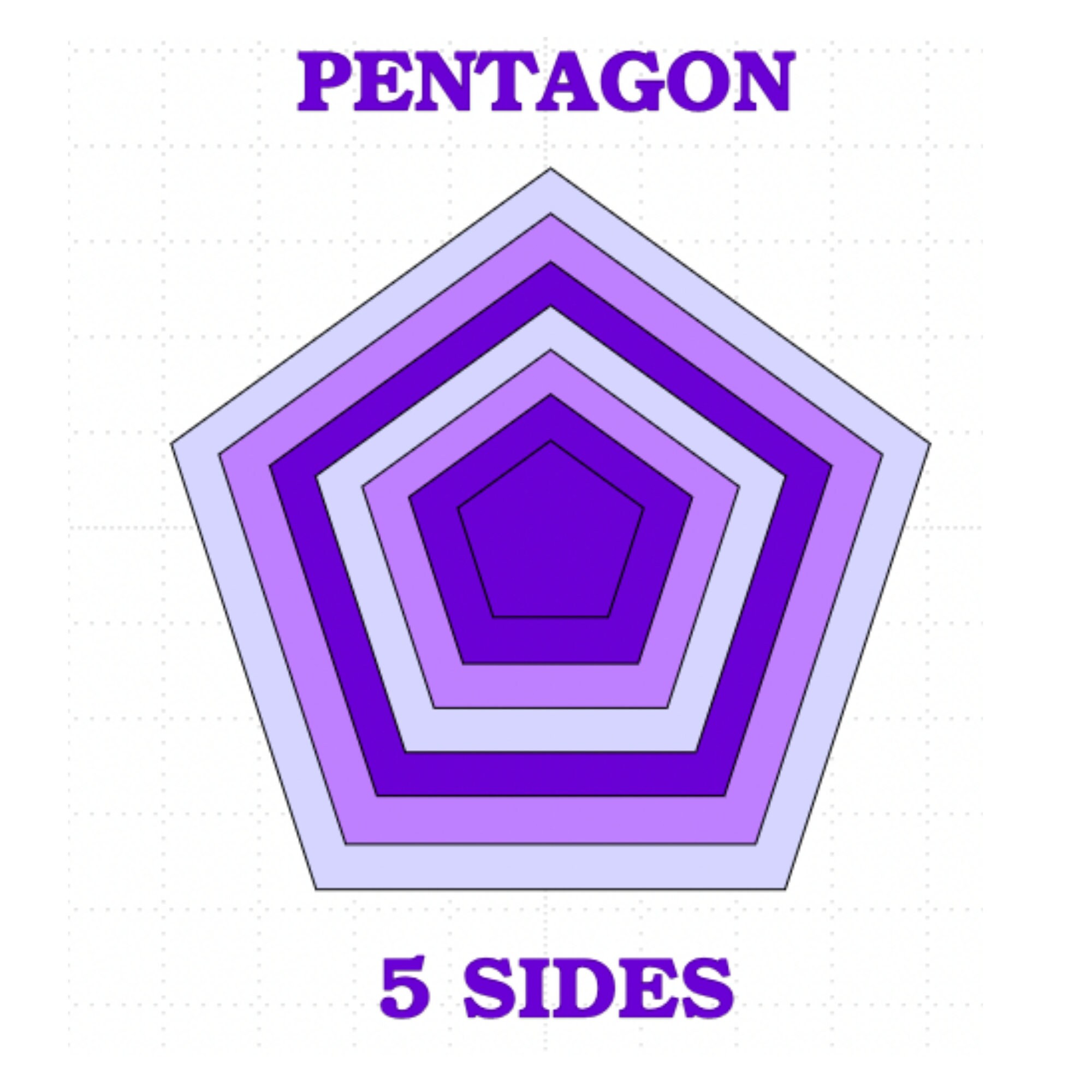 Pentagons In Flowers
