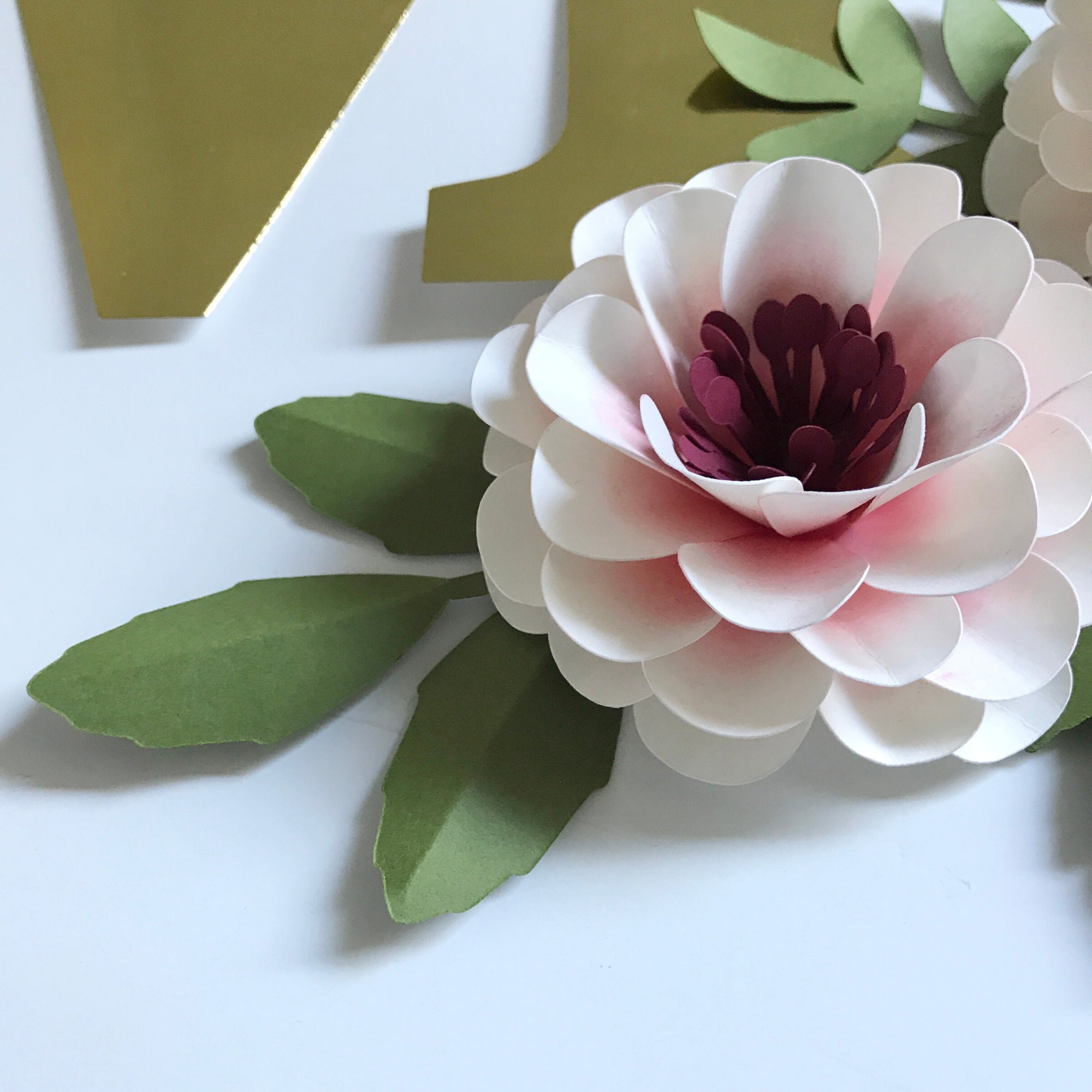 Small Paper Flower Template Pattern Learn to Make Easy Paper Flowers - Etsy