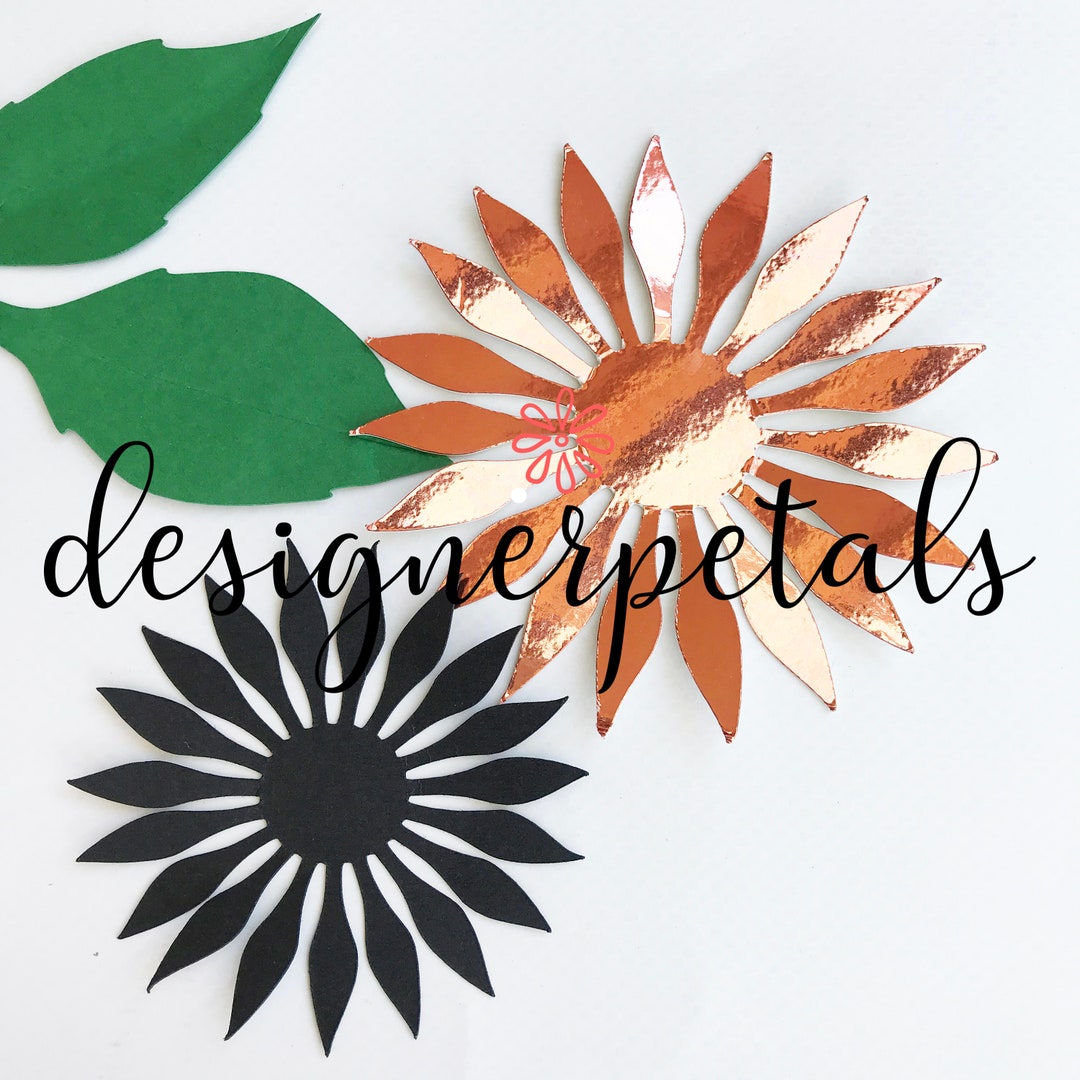 SVG File | Instant Download | Center Patterns | Paper Flower Center ...