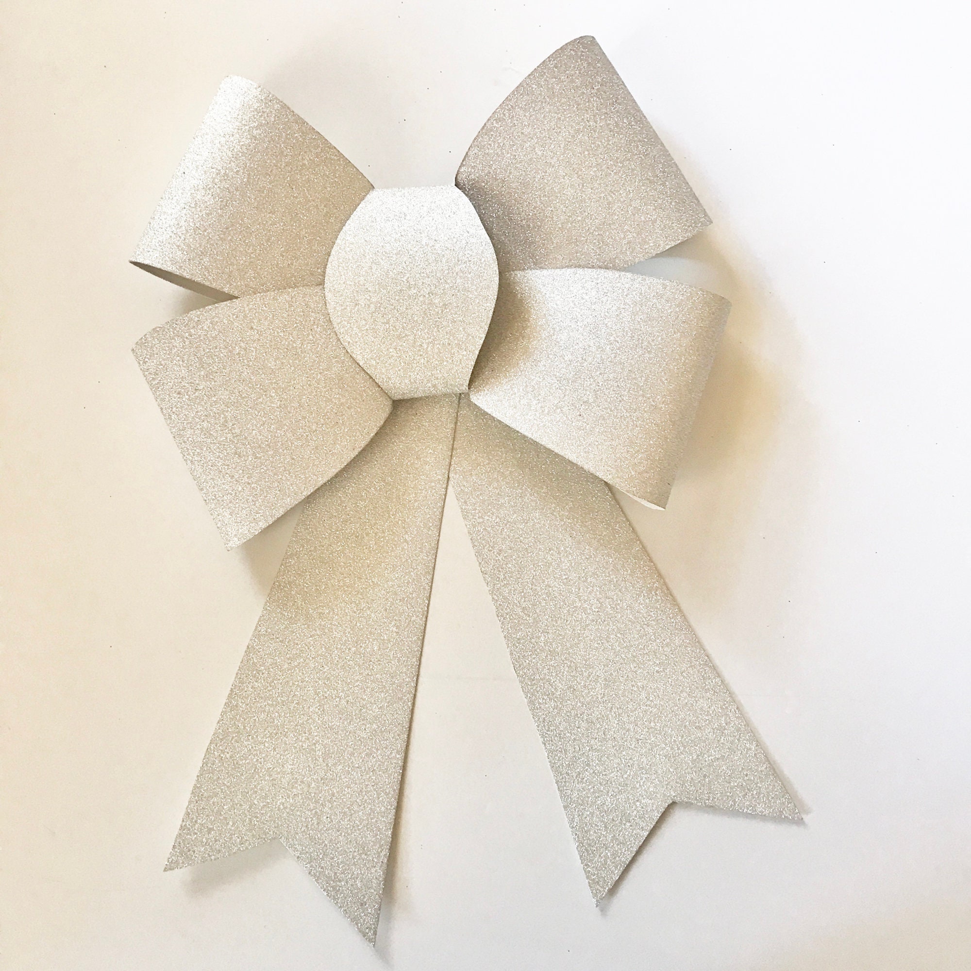 Large Paper Bow Template Paper Bow Pattern Easy Paper Craft - Etsy ...