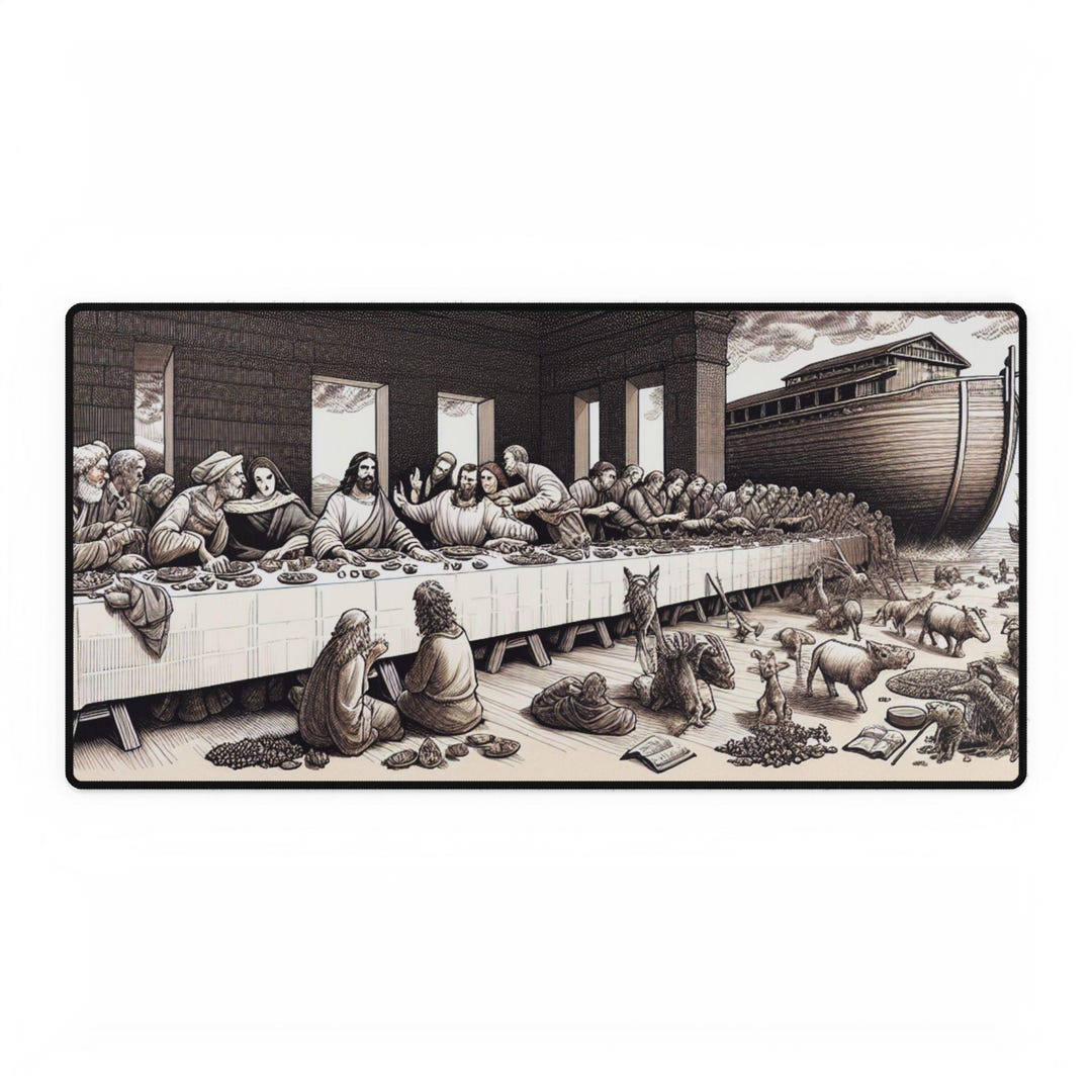 Religious Desk Mats - Large Christian Writing Pad for Office or Home ...