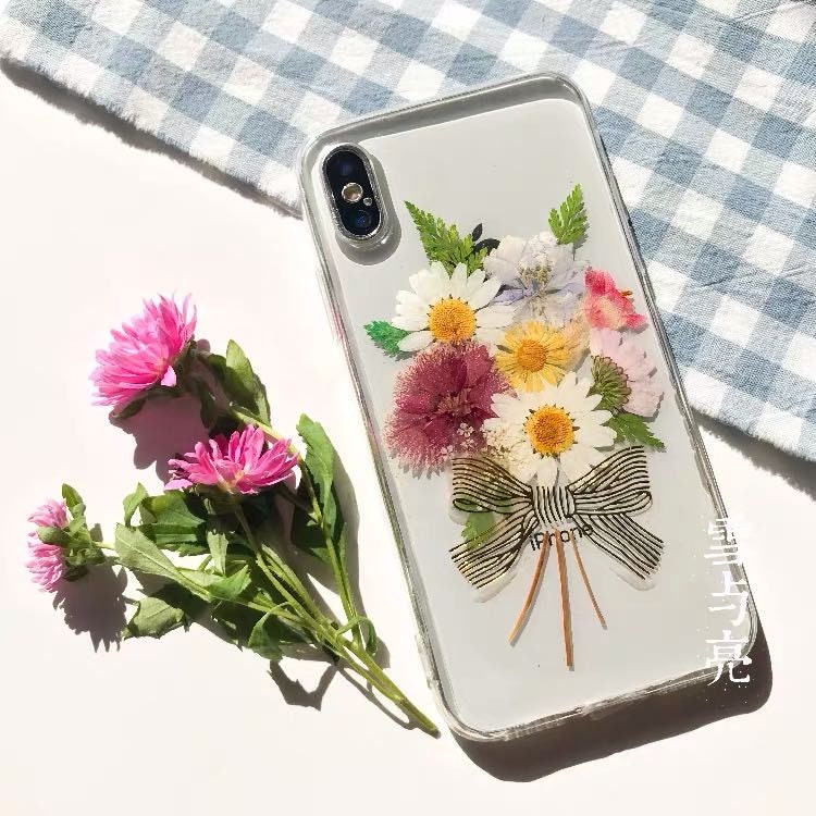 Handmade Phone Case/ Pressed Flower Phone Case/ Pressed Fruit - Etsy