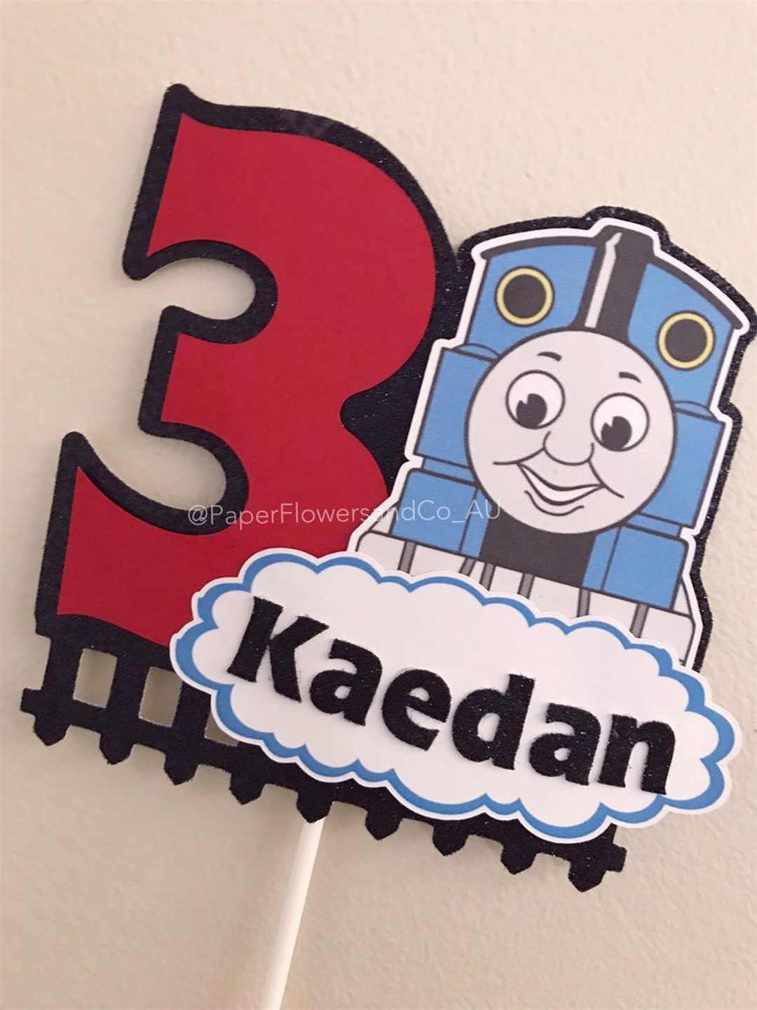 THOMAS the TANK ENGINE Cake Topper Thomas Cake Topper Thomas - Etsy