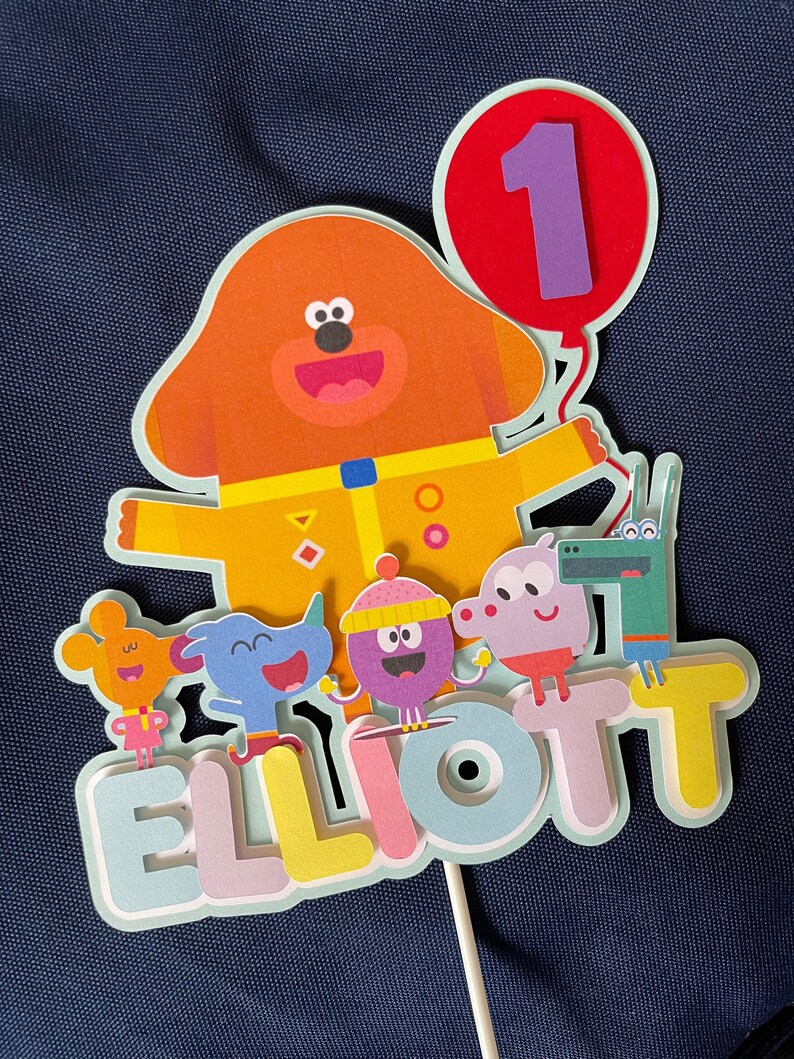 Hey Duggee Cake Topper/custom Hey Duggee Cake Topper/birthday - Etsy ...