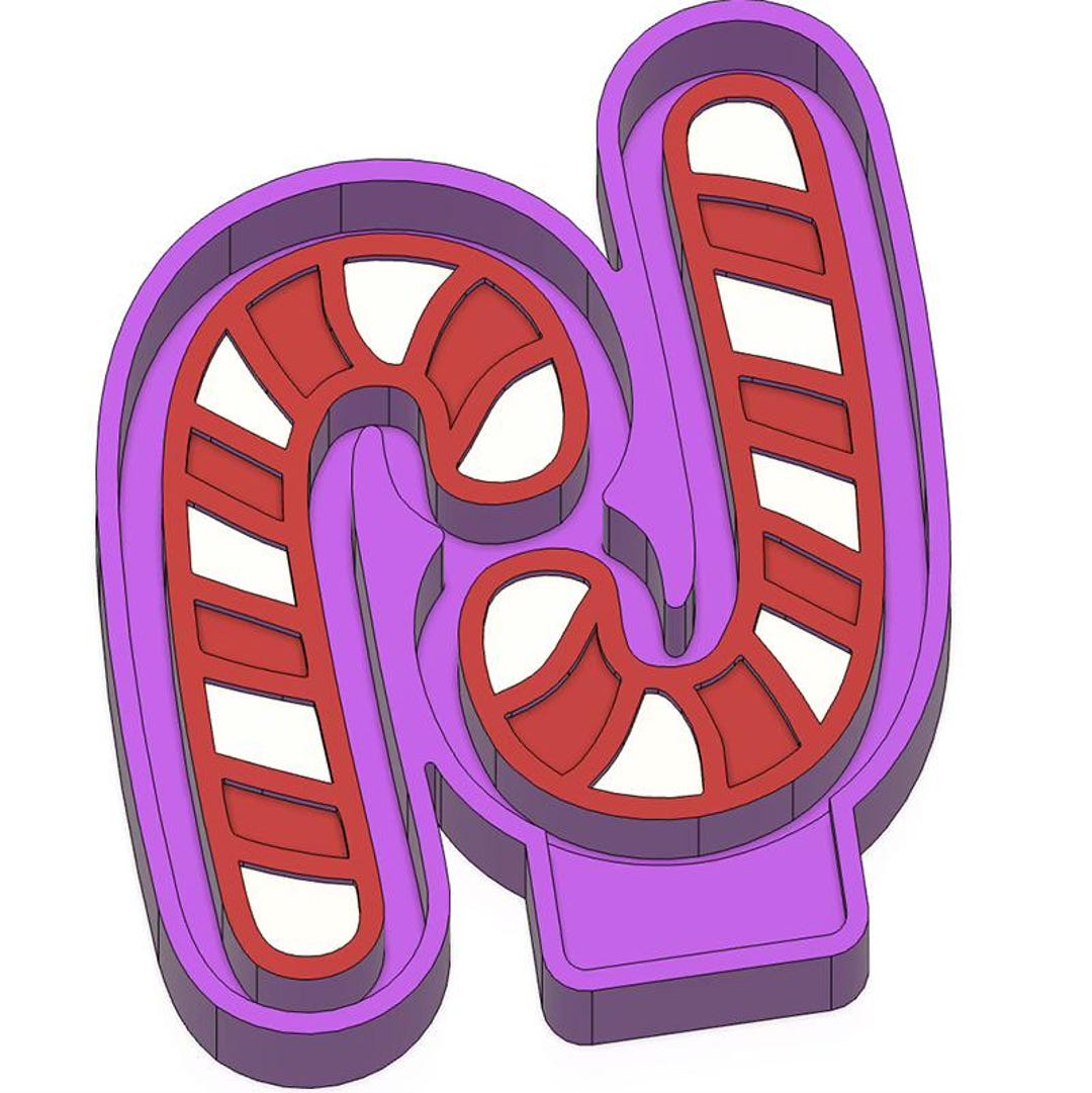 Candy Cane Vent Clip Freshie Mold - Etsy