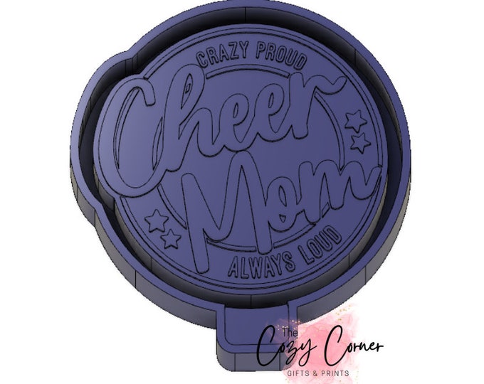 Cheer Mom Freshie Mold Etsy