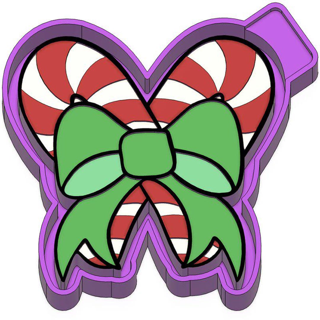 Candy Canes Freshie Mold - Etsy