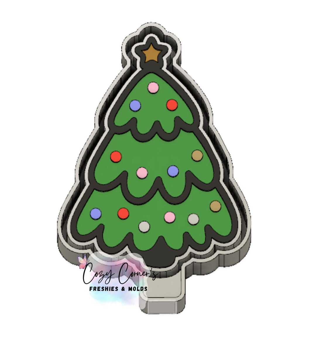 Christmas Tree Freshie Mold - Etsy