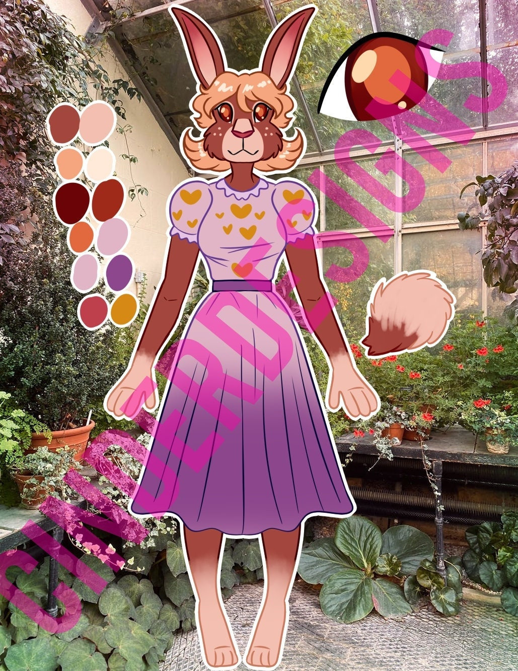 Cottagecore Themed Rabbit Furry Adoptable | Etsy