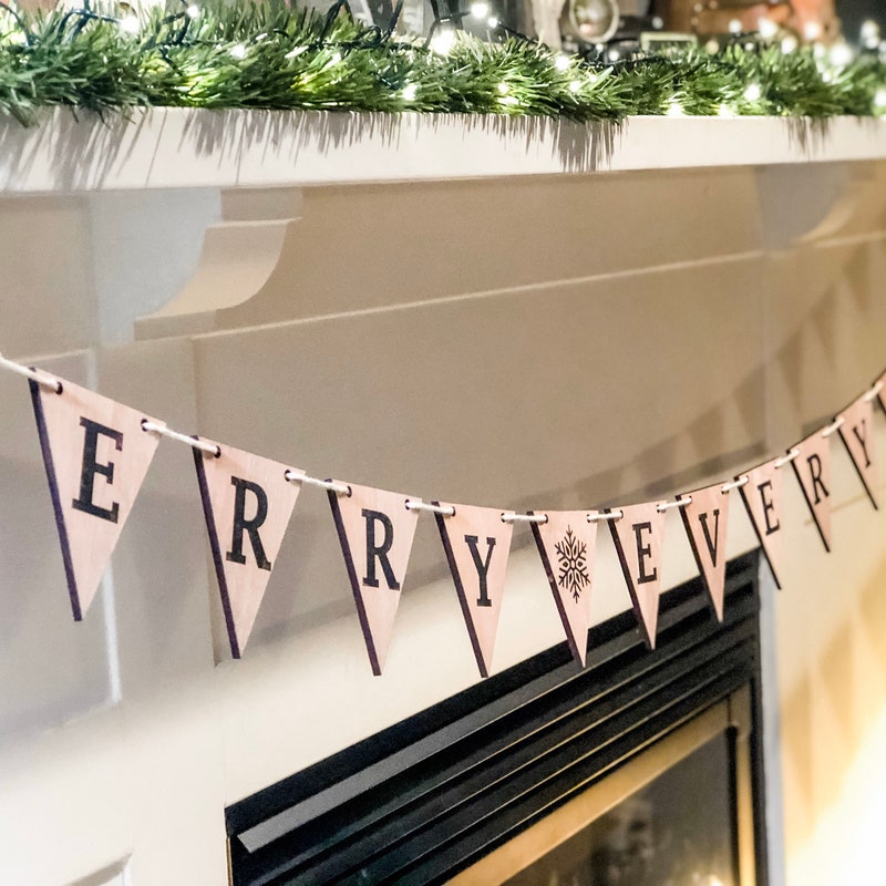 Fireplace Banner - Etsy