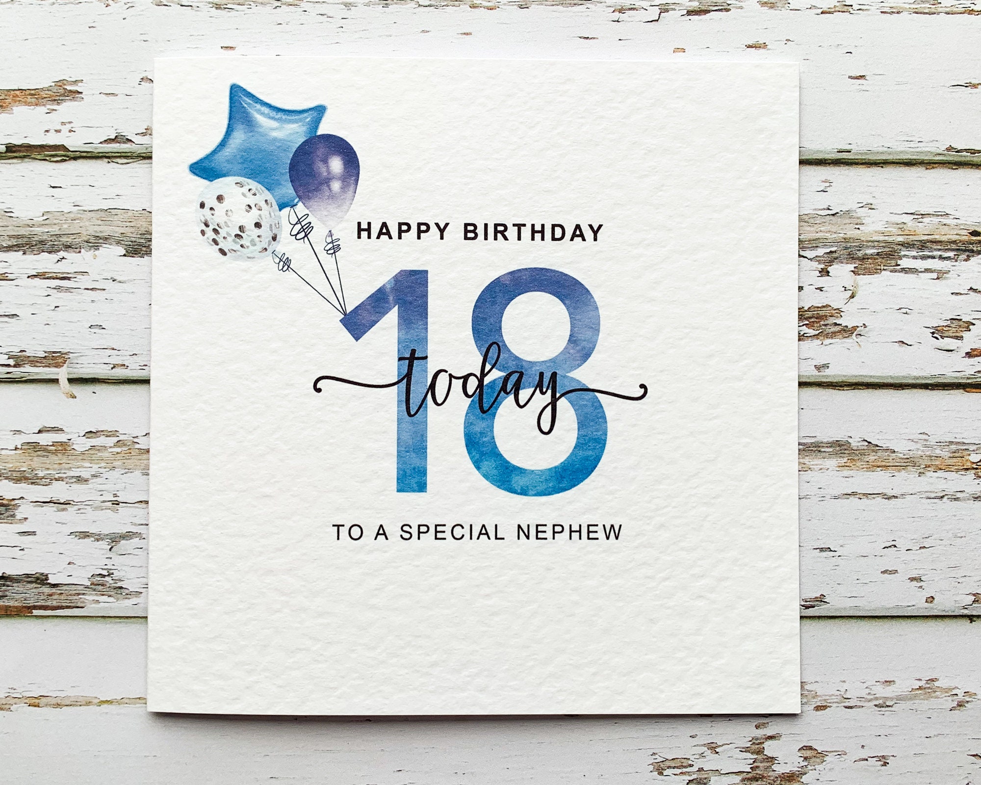 18th Birthday Card Boy Age 18 Card for Him 18th Birthday - Etsy UK