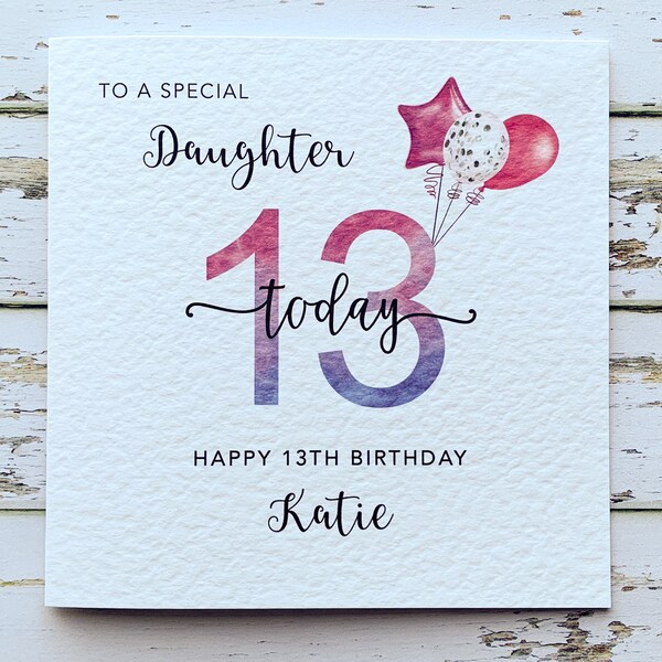 13th Birthday - Etsy UK