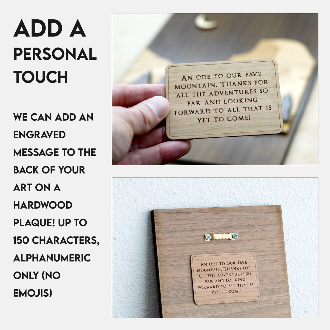Mt. Rainier Wood Art | Hardwood Wall Art | Mini Rainier National Park ...