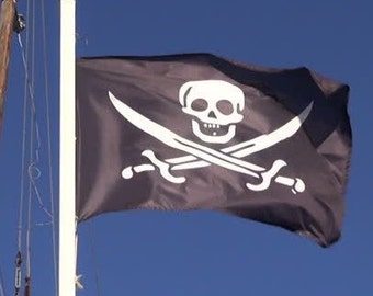 Personalized Pirate Flag | Etsy