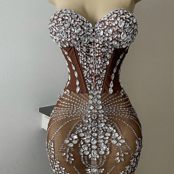 Swarovski Dress - Etsy