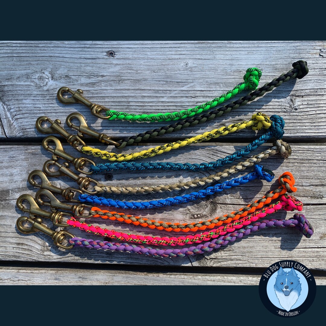Premade Paracord Pull Tabs - Obedience Tab - Traffic Leash - Traffic ...