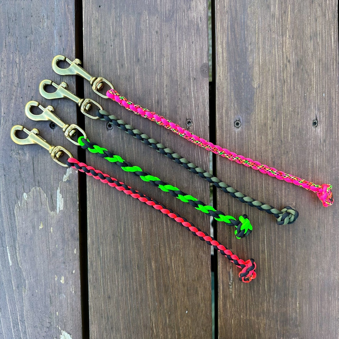 Custom Paracord Pull Tabs - Obedience Tabs - Short Leash - Traffic ...