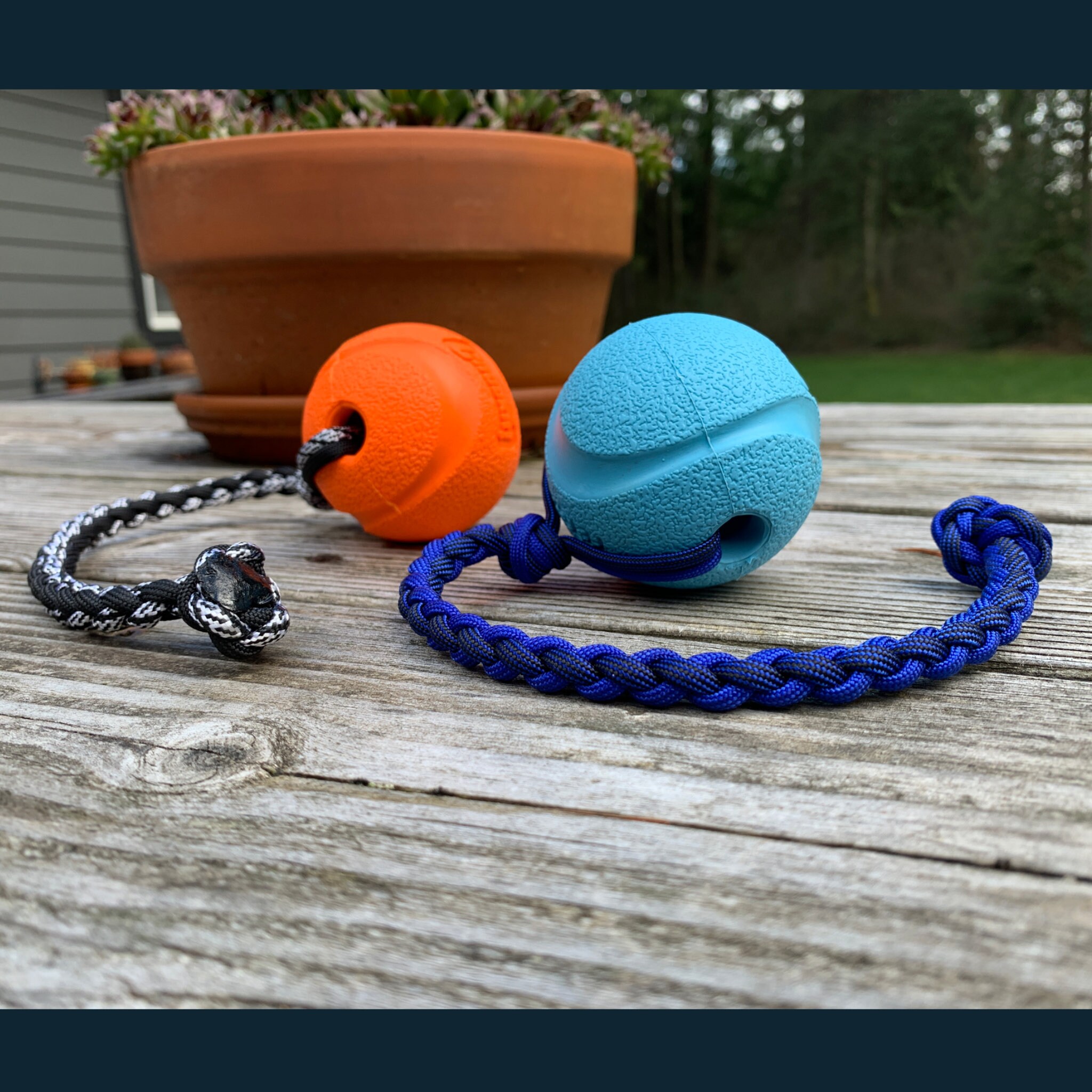 Custom Paracord Ball Tug - Reward Tug - Reward Ball - Ball on a Rope - Etsy
