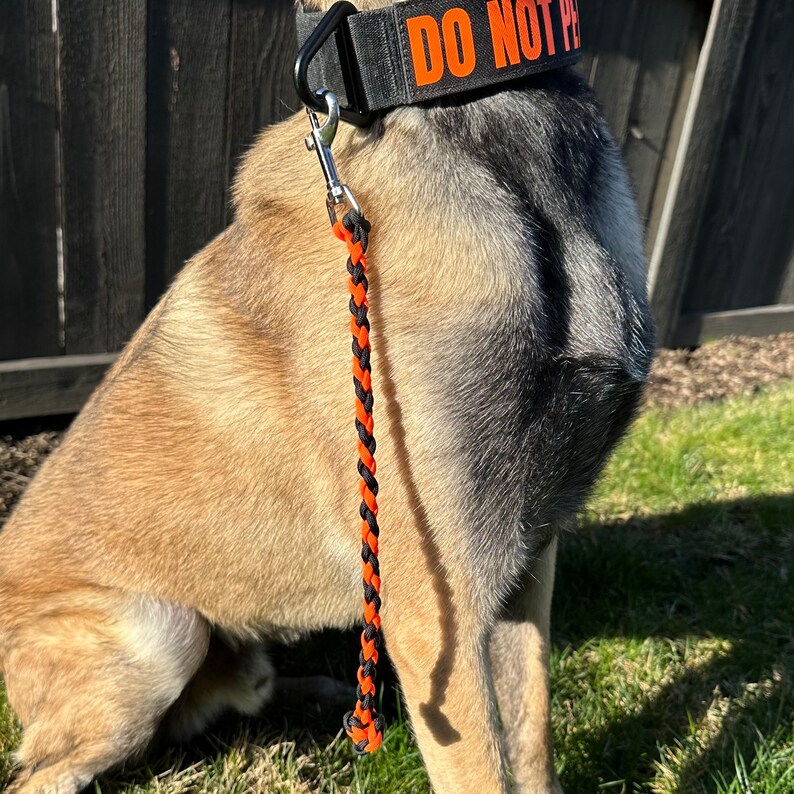 Custom Paracord Pull Tabs - Obedience Tabs - Traffic Leash - Traffic ...