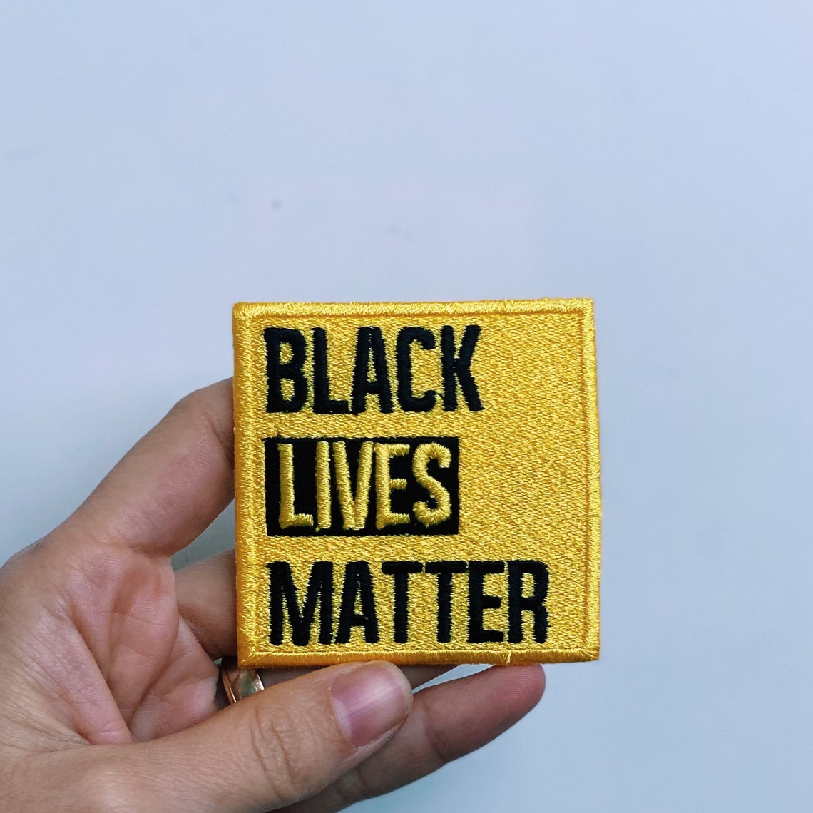 Black Lives Matter Embroidered Patch - Etsy