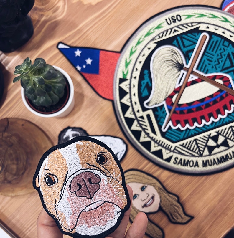 Custom Pet Embroidered Patch Pet Patch Dog Patch Iron on - Etsy