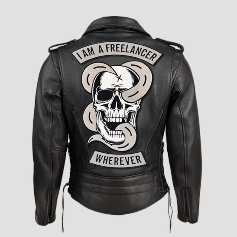 Biker Patch Large Patch for Bikers Iron on Backpatch Patch - Etsy