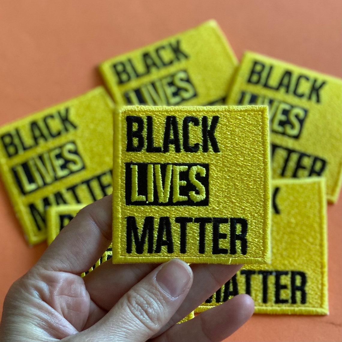 Black Lives Matter Embroidered Patch - Etsy