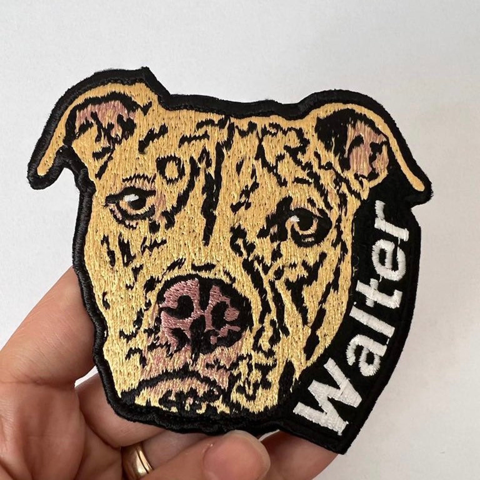 Custom Pet Embroidered Patch Pet Patch Dog Patch Iron on - Etsy