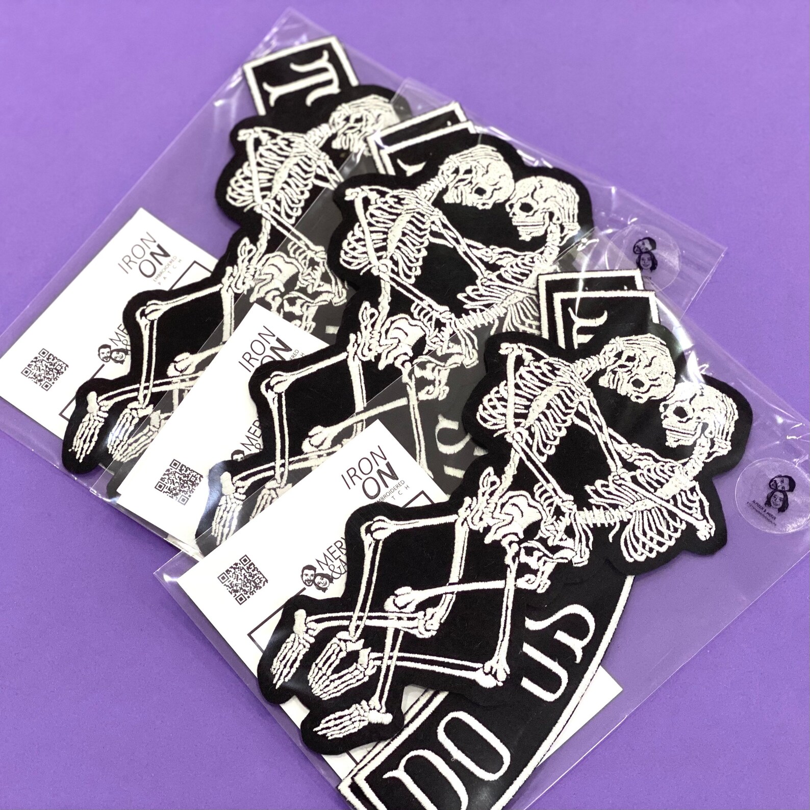 Till Death Do Us Apart Skeleton Patch for Bridal Denim Jacket - Etsy