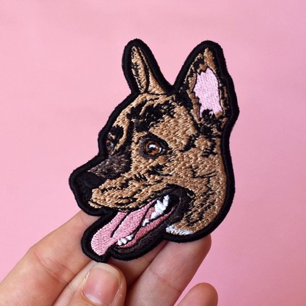 Custom Pet Embroidered Patch Pet Patch Dog Patch Iron on - Etsy UK