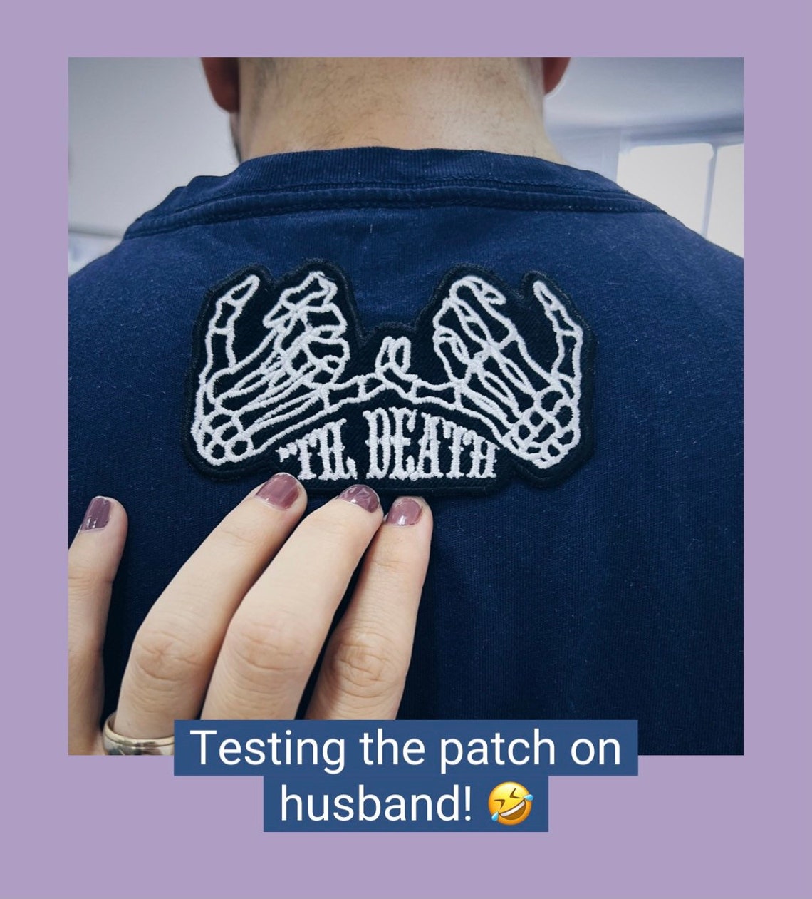 Till Death Iron-on Patch Pinky Promise Embroidered Patch - Etsy