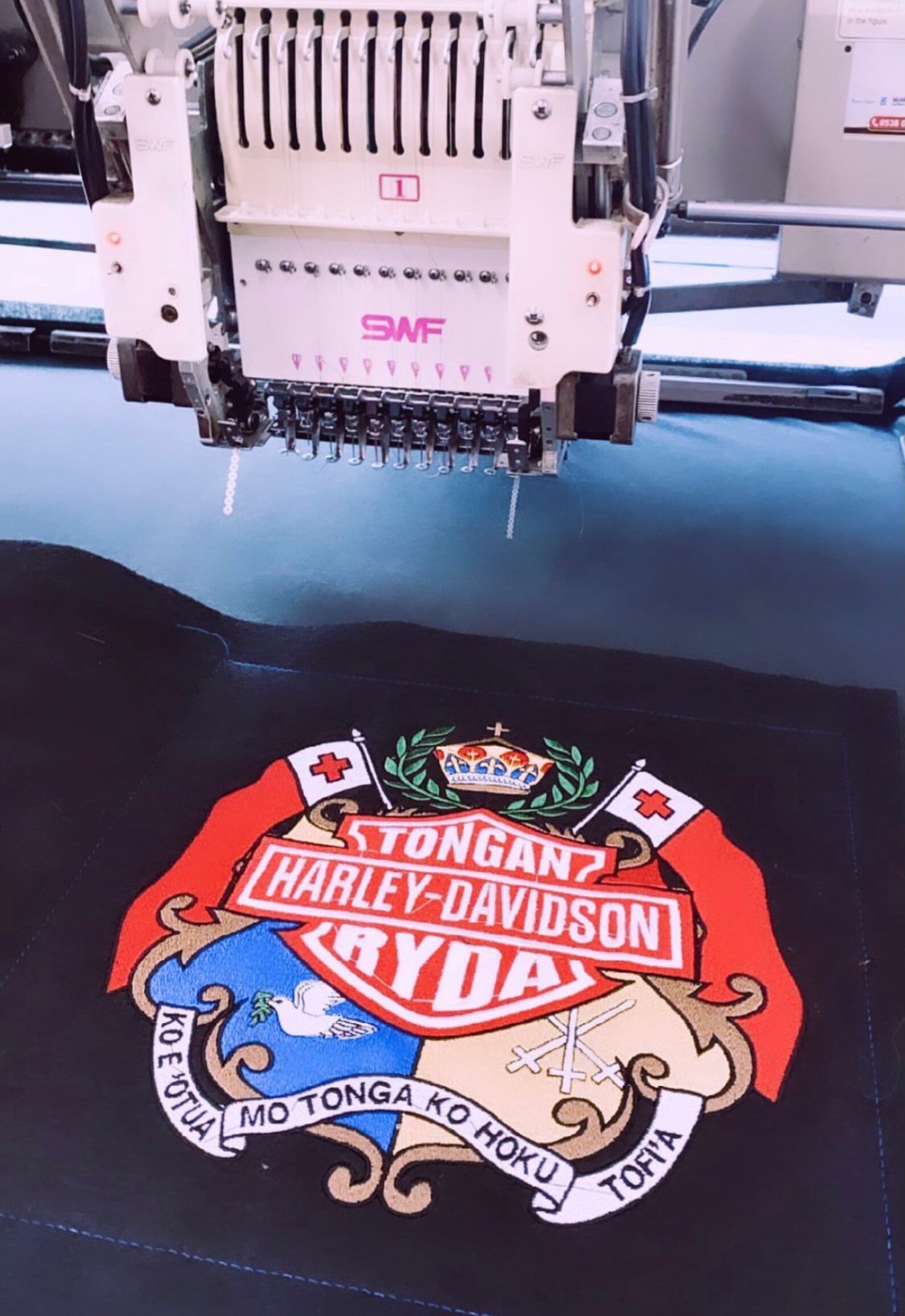 Large Custom Embroidered Patch for Biker Vest Custom - Etsy