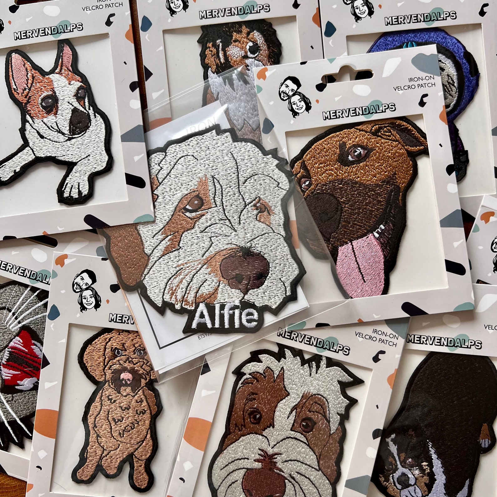 Custom Pet Embroidered Patch Pet Patch Dog Patch Iron on - Etsy